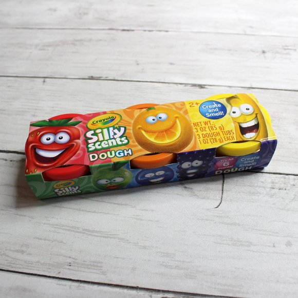 Crayola | Toys | Crayola Kids Silly Scents Dough Pkg Modeling Craft ...